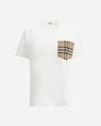 Burberry Archive Check pocket T-shirt Female XS