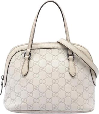 Gucci Sac bandouli&egrave;re Pre-owned - Femme - Pre-owned - Blanc - Taille: ONE Size