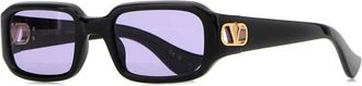 Valentino Garavani Femme, Accessoires, Noir, Taille: ONE Size Vg0016S Lunettes de soleil