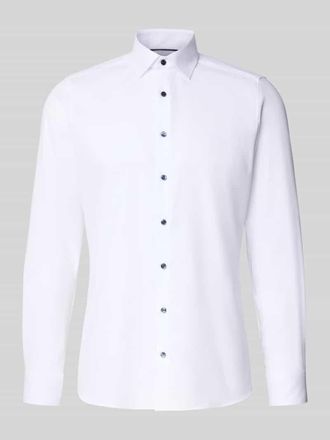 Olymp Level 5 Slim Fit Business-Hemd mit Kentkragen