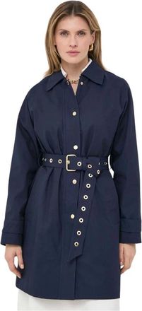 Michael Kors Damen, M&auml;ntel, Blau, SGr&ouml;&szlig;e