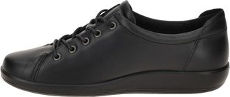 Ecco Schn&uuml;rschuh Ecco Soft 2 Schuhe schwarz uni Schn&uuml;rer 206503