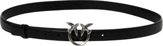 Pinko Pinko, Femme, Accessoires, Noir, Taille: ONE Size Leather Belt
