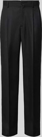 Emporio Armani Straight Fit Hose mit Viskose-Anteil