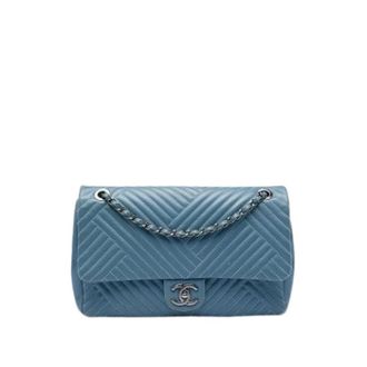 Chanel Pre-owned Vintage Schultertasche - - Pre-owned - Damen - Blau - ONE SIZE