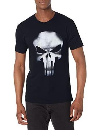 MARVEL The Punisher No Sweat T-Shirt, Noir, Taille XL Homme
