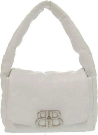 Balenciaga Sac &agrave; bandouli&egrave;re vintage Pre-owned - Femme - Pre-owned - Blanc - Taille: ONE Size