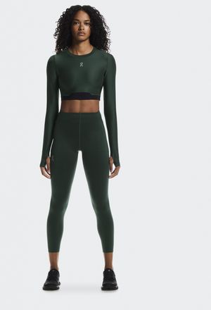 On Train Long Sleeve Crop