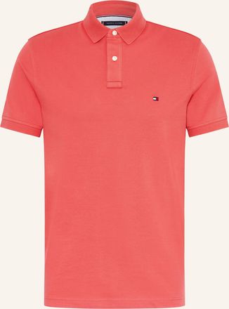 Tommy Hilfiger Piqu&eacute;-Poloshirt Regular Fit rot
