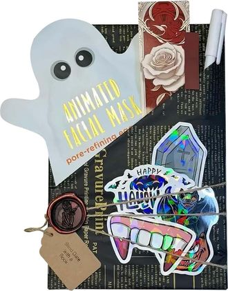 Generic Halloween Blinddatum Mit Einem Buch - Horror Geheimnisbuch, Spooky Ghost Fledermäuse Vorräte Lesen Für Frauen Teenager Für Frauen Erwachsene | Links