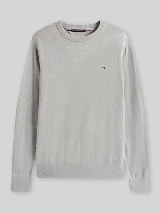 Tommy Hilfiger Regular Fit Pullover aus Baumwoll-Kaschmir-Mix