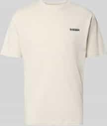 Napapijri T-Shirt mit Logo und Rundhalsausschnitt