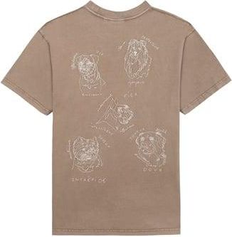 Maison Labiche T-shirt droit brod&eacute; en coton