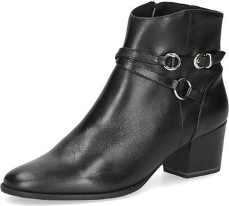 Caprice Femme Damen 9-25303-45 Botte Tendance, Nappa Noir, 38.5 EU