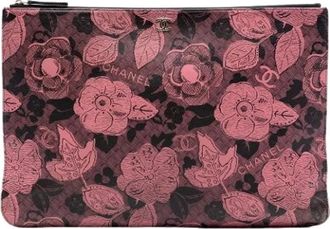 Chanel Pre-owned Vintage Clutch - Femme - Pre-owned - Rose - Taille: ONE Size