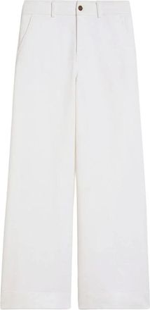 Pennyblack Femme, Pantalons, Blanc, Taille: 38 FR Pbbordine Pantalons