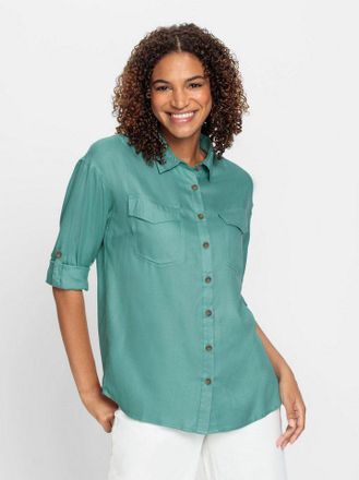 Witt Klassische Bluse Hemdbluse Langarm