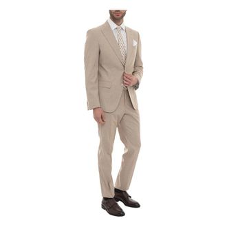 HUGO BOSS H-Huge 2Pcs Peak 253 - Homme - Costumes - Beige - Taille: 3XL
