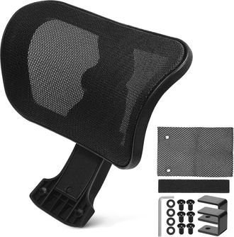 BESPORTBLE NUOBESTY Verstellbare B&uuml;ro Gaming stuhl Kopfst&uuml;tze Atmungsaktives Netz Nackenst&uuml;tzkissen Universeller Einfach zu Installierender Computerstuhl Kopfst&uuml;