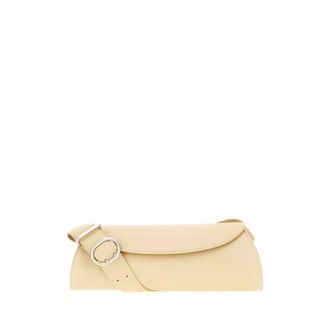 Jil Sander Small Cannolo Leder Crossbody Bag - - Bags - Herren - Beige - ONE SIZE