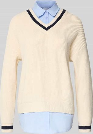 Mango Strickpullover im 2-in-1-Look Modell CHIARA