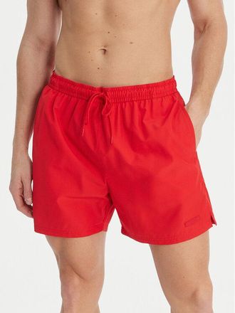 Calvin Klein Swimwear Badeshorts LV00N61027 Rot Regular Fit