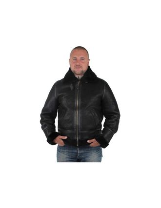 Schott NYC Herren Lc1259 Jacke, Schwarz (Black 90), XXXL