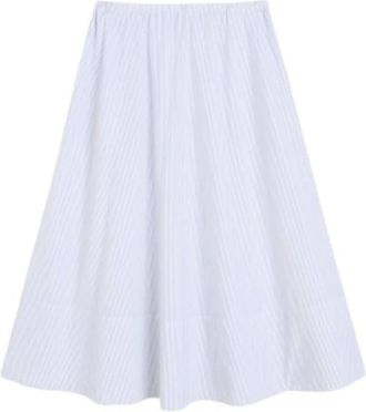 By Malene Birger Femme, Jupes, Blanc, Taille: 38 FR Pheobes Maxi Skirt