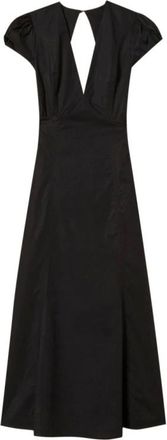 Twinset Femme, Robes, Noir, Taille: 40 FR Maxi Robes