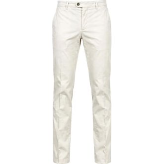 Mason's Chino New York - Homme - Pantalons - Blanc - Taille: L