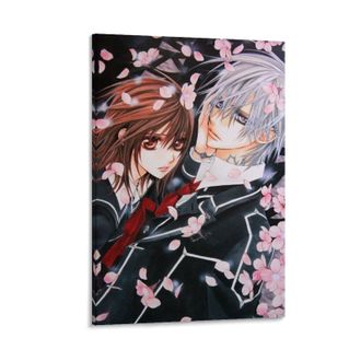 Generic Vampire Knight Poster Vintage Art Poster Vintage Leinwand Poster Wandkunst Dekor Drucke Poster Moderne Leinwand Kunst Bilder F&uuml;r Wohnzimmer Schlafzimm