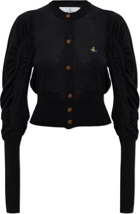 Vivienne Westwood Femme, Pulls, Noir, Taille: 42 FR Cardigans