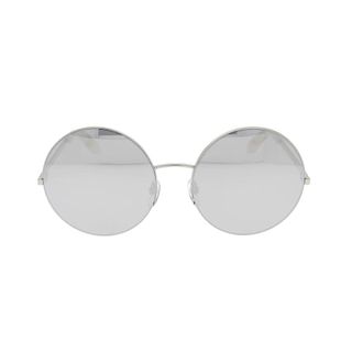 Victoria Beckham Minimalistische runde Sonnenbrille - - Accessories - Damen - Grau - ONE SIZE