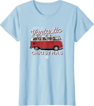 Volkswagen Weihnachts-Camper Van Haben Sie ein fantastisches Weihnachtsfest T-Shirt