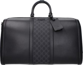 Gucci 30l Hommes Sac &agrave; dos en cuir noir