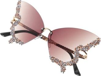 PartyKindom de Soleil Sans Monture Femme Anti-uv Accessoires de Plage et Festival pour Photos et Fêtes