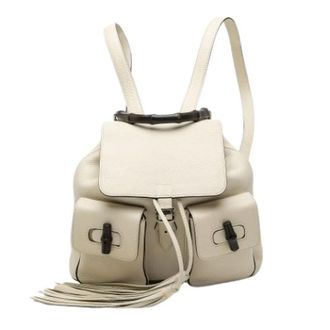 Gucci Pre-owned Vintage Backpack - - Pre-owned - Damen - Wei&szlig; - ONE SIZE