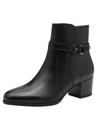 Tamaris Bottines &agrave; talon pour femme 1-25373-45 - Noir - Taille 36 EU, Noir, 36 EU
