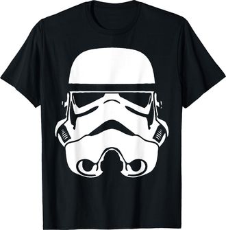 Star Wars Stormtrooper Helmet Portrait T-Shirt
