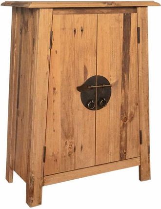 vidaXL Vidaxl - Armoire lat&eacute;rale de salle de bain Pin massif 59x32x80 cm