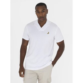 Brave Soul Poloshirt MPS-627SONOMA Wei&szlig; Straight Fit