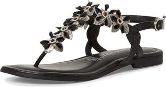 Marco Tozzi Sandale &agrave; talon by Guido Maria Kretschmer 2-28148-42 Femme, Noir Comb, 38 EU