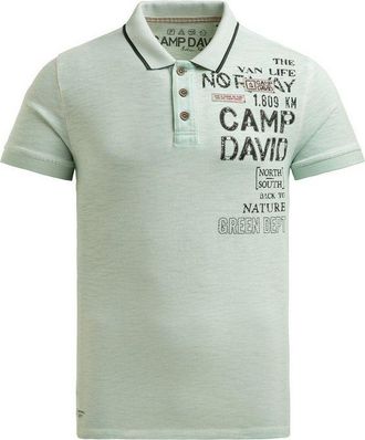 Camp David Poloshirt aus Baumwolle