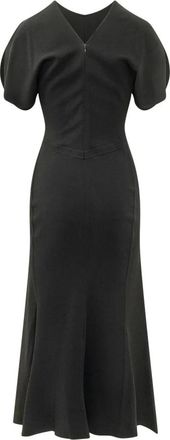 Victoria Beckham Femme, Robes, Noir, Taille: 34 FR Robe Mi-longue Bela