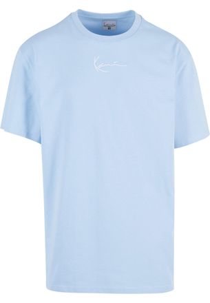 Karl Kani Herren KM213-038-2 Small Signature Tee Light Blue, XXL
