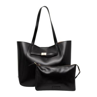 Marc O'Polo Tessa L Tote - Femme - Sacs - Noir - Taille: ONE Size