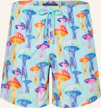 Vilebrequin Badeshorts Moorea blau