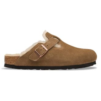 Birkenstock Sabots Boston Shearling Daim BIRKENSTOCK