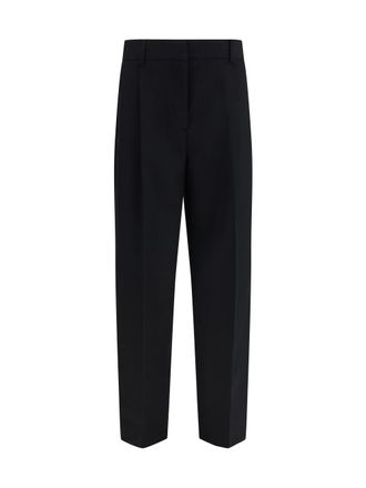 Toteme Womens Tailored Trousers Black Polyester