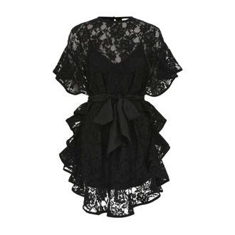 Zimmermann Lace Frill Tunika - - Blouses & Shirts - Damen - Schwarzk - S